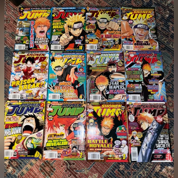 Shonen Jump | Other | Shonen Jump Anime Magazine Lot 2 Magazines Early ...